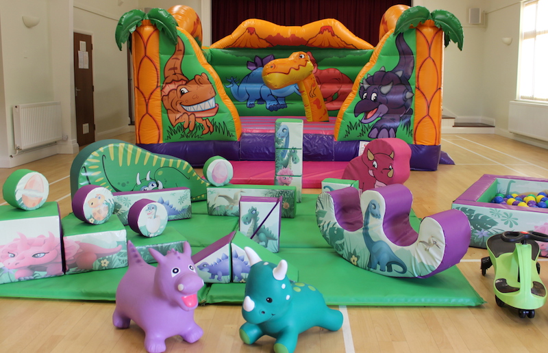 Dinosaur Bouncer Package_3919 - Evesham Bouncy Castles